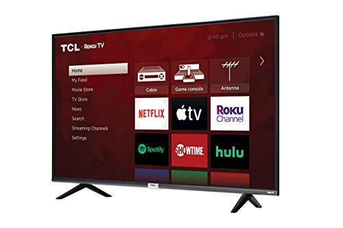 TCL 43S435 43 inch LED 4-Series Roku Smart 4K UHD TV (Renewed)