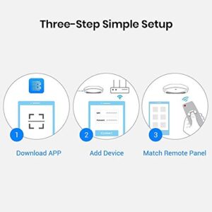 BroadLink RM4 pro Smart Remote and Sensor Cable Set RM4 pro S, Universal IR RF Remote Control Hub with Temperature Humidity Monitor USB Cable, Works with Alexa, Google Home, IFTTT