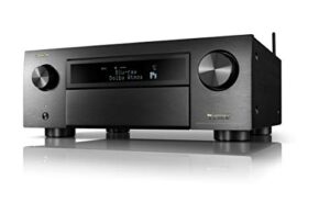 denon avr-x6700h 8k ultra hd 11.2 channel (140watt x 11) av receiver 2020 model – 3d audio & video with imax enhanced, built for gaming, music streaming, alexa + heos