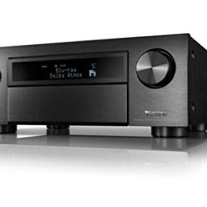 Denon AVR-X6700H 8K Ultra HD 11.2 Channel (140Watt X 11) AV Receiver 2020 Model - 3D Audio & Video with IMAX Enhanced, Built for Gaming, Music Streaming, Alexa + HEOS