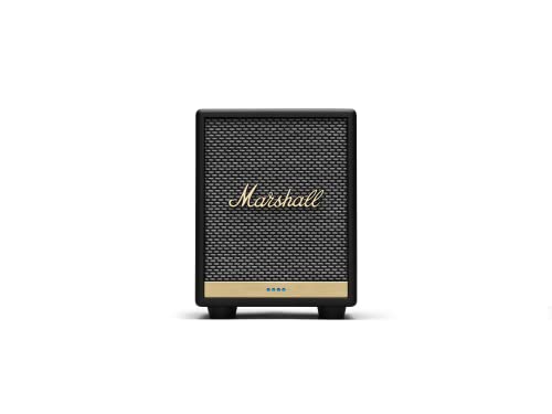 Marshall Uxbridge Home Voice Speaker with Amazon Alexa Built-In, Black