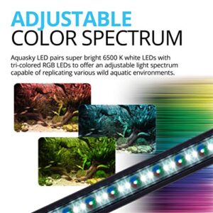 Fluval Aquasky 2.0 LED Aquarium Lighting, 27 Watts, 36-46 Inches