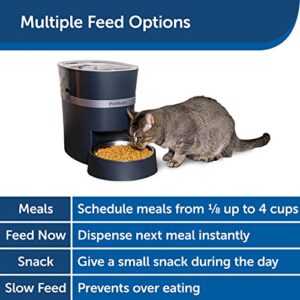 PetSafe Smart Feed Automatic Dog and Cat Feeder - Smartphone - Wi-Fi Enabled for iPhone and Android Smartphones