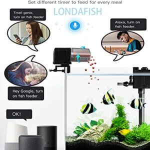 Aquarium Wi-Fi Fish Feeder Automatic Fish Feeders Auto Fish Food Timer Feeder for Fish Tank