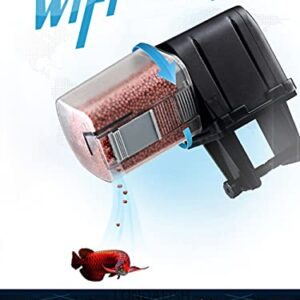 Aquarium Wi-Fi Fish Feeder Automatic Fish Feeders Auto Fish Food Timer Feeder for Fish Tank