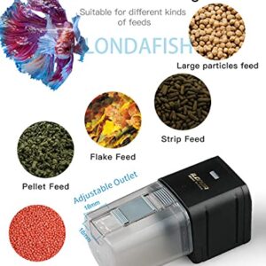 Aquarium Wi-Fi Fish Feeder Automatic Fish Feeders Auto Fish Food Timer Feeder for Fish Tank