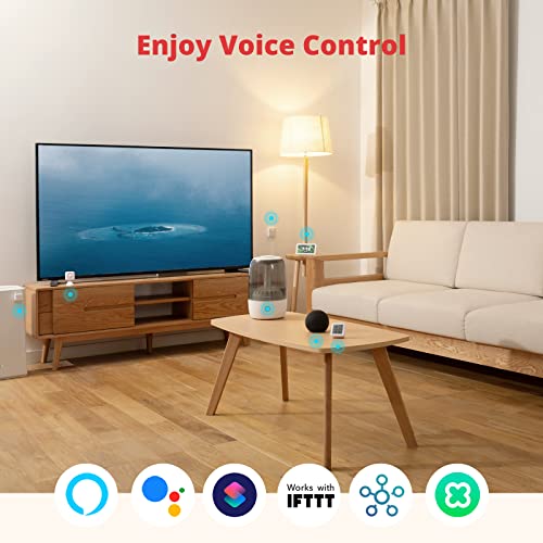 SwitchBot Hub Mini Smart Remote - IR Blaster, Link SwitchBot to Wi-Fi (Support 2.4GHz), Control TV, Air Conditioner, Compatible with Alexa, Google Home, IFTTT