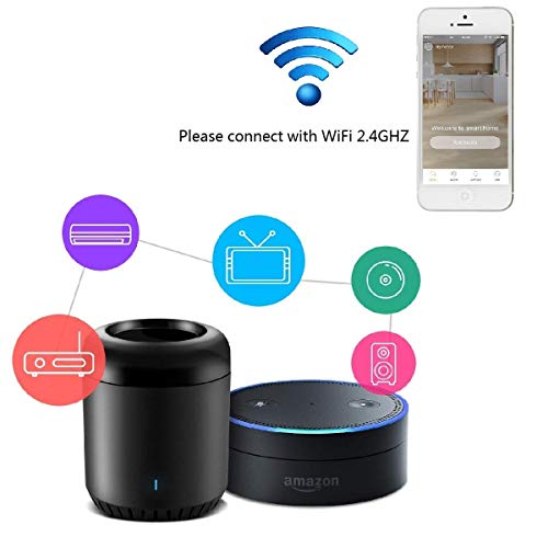 Broadlink WiFi Smart Home Hub RM Mini 3 IR Automation Learning Universal Remote Control Compatible with Alexa