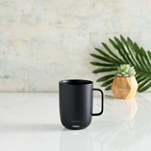 Ember Temperature Control Smart Mug 2, 10 oz, Black, 1.5-hr Battery Life - App Controlled Heated Coffee Mug - Improved Design