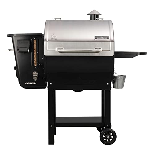 Camp Chef 24 in. WIFI Woodwind Pellet Grill & Smoker, WIFI & Bluetooth Connectivity, PID controller, Stainless Steel, Total Cooking Surface 811 sq in