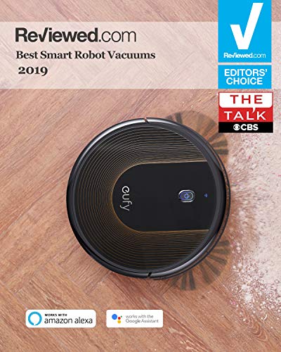 eufy by Anker, BoostIQ RoboVac 30C, Robot Vacuum Cleaner, Wi-Fi, Super-Thin, 1500Pa Suction, Boundary Strips Included, Quiet, Self-Charging Robotic Vacuum, Cleans Hard Floors to Medium-Pile Carpets