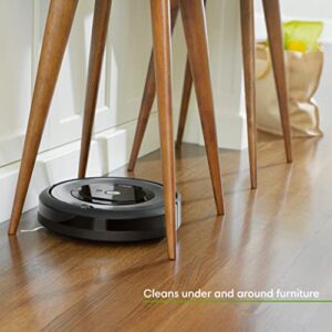 iRobot Roomba E5 (5150) Robot Vacuum - Wi-Fi Connected, Works with Alexa, Ideal for Pet Hair, Carpets, Hard, Self-Charging Robotic Vacuum, Black