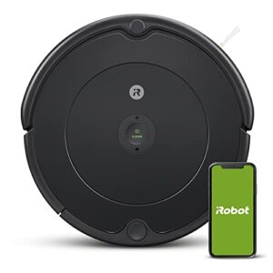 irobot roomba 694 robot vacuum-wi-fi connectivity, personalized cleaning recommendations, works with alexa, good for pet hair, carpets, hard floors, self-charging, roomba 694