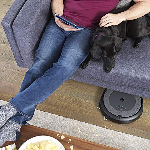 iRobot Roomba i3 EVO (3150) Wi-Fi Connected Robot Vacuum – Now Clean by Room with Smart Mapping Works with Alexa Ideal for Pet Hair Carpets & Hard Floors, Roomba i3