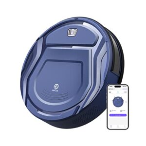 okp life k2 robot vacuum cleaner 1800 mah, blue