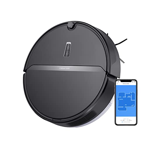 roborock E4 Mop Robot Vacuum and Mop Cleaner, Internal Route Plan with 2000Pa Strong Suction, 200min Runtime, Carpet Boost, APP Total Control, Ideal for Pets and Larger Home