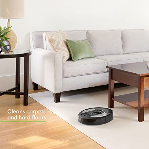 iRobot Roomba i6+ (6550) Robot Vacuum with Automatic Dirt Disposal-Empties Itself for up to 60 Days, Wi-Fi Connected, Works with Alexa, Carpets, + Smart Mapping Upgrade - Clean & Schedule by Room