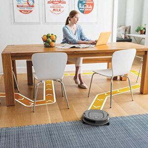 Shark ION R87, Wi-Fi Connected with Powerful Suction, Multi-Surface Brushroll and Voice Control with Alexa Robot Vacuum (RV871), 0.6 qt, Black (Renewed)