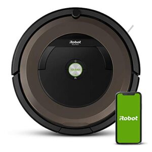 irobot roomba 890 robot vacuum- wi-fi connected, works with alexa, ideal for pet hair, carpets, hard floors