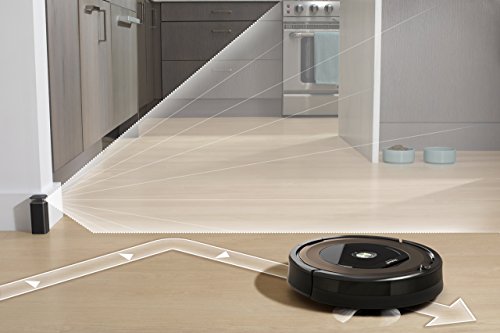 iRobot Roomba 890 Robot Vacuum- Wi-Fi Connected, Works with Alexa, Ideal for Pet Hair, Carpets, Hard Floors