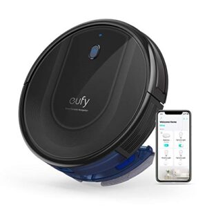 eufy by anker, robovac g10 hybrid, robotic vacuum cleaner, dynamic navigation, 2-in-1 sweep and mop, wi-fi, super-slim, 2000pa strong suction, quiet, self-charging, for hard floors only