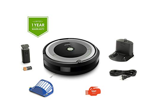 iRobot Roomba 690 Robot Vacuum-Wi-Fi Connectivity, Works with Alexa, Good for Pet Hair, Carpets, Hard Floors, Self-Charging