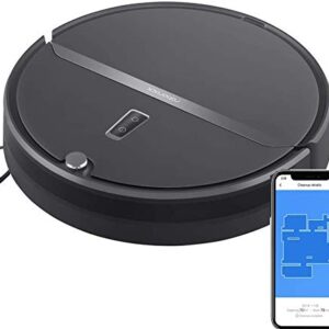 roborock E4 Mop Robot Vacuum with Route Planning, 2000Pa Suction,Optimized Edge Cleaning, Voice and APP Control, Perfect for pet Hair(Renewed)