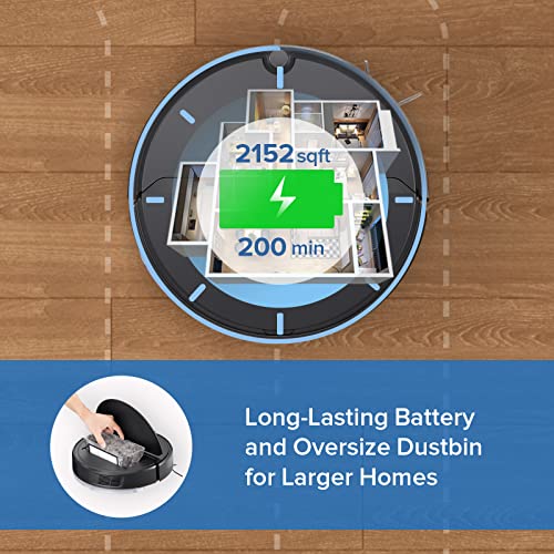 roborock E4 Mop Robot Vacuum with Route Planning, 2000Pa Suction,Optimized Edge Cleaning, Voice and APP Control, Perfect for pet Hair(Renewed)