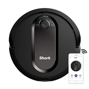 shark iq robot rv1001 app-controlled robot vacuum with wifi and home mapping, pet hair strong suction with alexa (renewed)