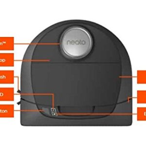 Neato Botvac D5 Connected Laser Guided Robot Vacuum, Pet & Allergy, Works with Smartphones, Alexa, Smartwatches