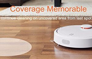 Xiaomi Mi Smart Automated Robot Vacuum Cleaner 1st Generation - Robotic Self-Charging, 5200mAh, 1800Pa Suction, App Control, Path Planning Vaccum Sweeper Easy for Hard Floor and Carpet