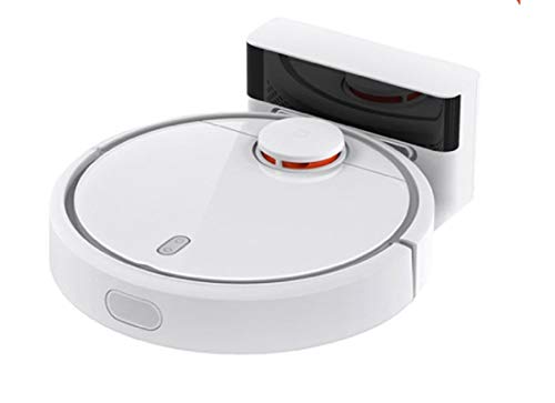 Xiaomi Mi Smart Automated Robot Vacuum Cleaner 1st Generation - Robotic Self-Charging, 5200mAh, 1800Pa Suction, App Control, Path Planning Vaccum Sweeper Easy for Hard Floor and Carpet