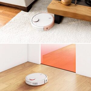 Xiaomi Mi Smart Automated Robot Vacuum Cleaner 1st Generation - Robotic Self-Charging, 5200mAh, 1800Pa Suction, App Control, Path Planning Vaccum Sweeper Easy for Hard Floor and Carpet