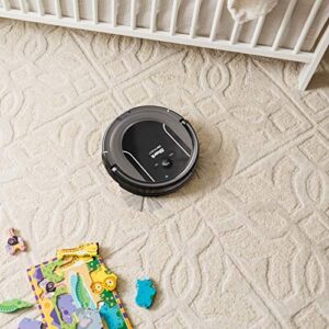 SHARK ION Robot Vacuum R85 WiFi-Connected with Powerful Suction, XL Dust Bin, Self-Cleaning Brushroll and Voice Control with Alexa or Google Assistant (RV850)