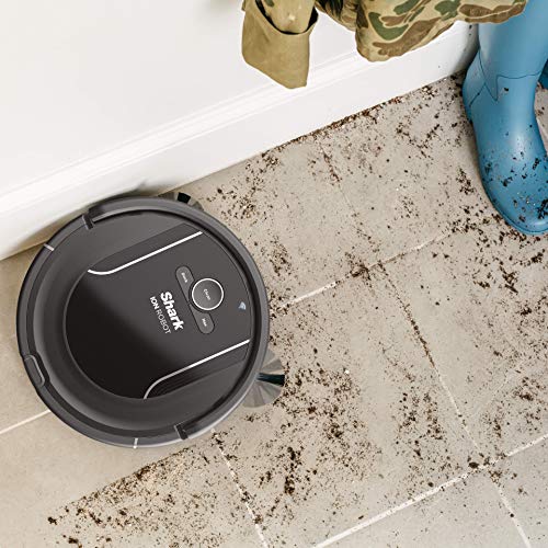 SHARK ION Robot Vacuum R85 WiFi-Connected with Powerful Suction, XL Dust Bin, Self-Cleaning Brushroll and Voice Control with Alexa or Google Assistant (RV850)