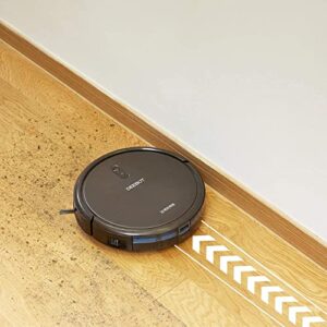 ECOVACS DEEBOT N79S Robotic Vacuum Cleaner with Max Power Suction, Upto 110 Min Runtime, Hard Floors and Carpets, Works with Alexa, App Controls, Self-Charging, Quiet