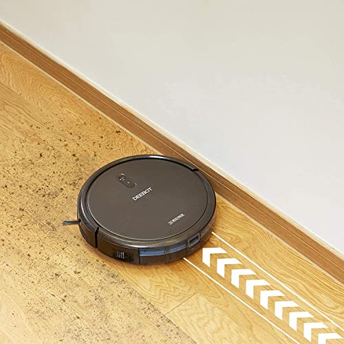 ECOVACS DEEBOT N79S Robotic Vacuum Cleaner with Max Power Suction, Upto 110 Min Runtime, Hard Floors and Carpets, Works with Alexa, App Controls, Self-Charging, Quiet