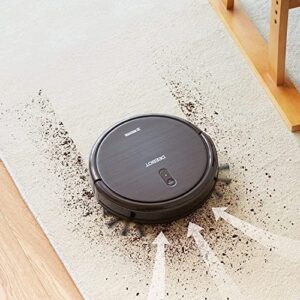 ECOVACS DEEBOT N79S Robotic Vacuum Cleaner with Max Power Suction, Upto 110 Min Runtime, Hard Floors and Carpets, Works with Alexa, App Controls, Self-Charging, Quiet