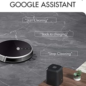 Liectroux C30B Robot Vacuum Cleaner, Smart Dynamic Navigation, Super Smart Partition, with Memory, WiFi App Control, 5000Pa Strong Suction, Smart Wet Mopping, Works with Alexa and Google Assistant