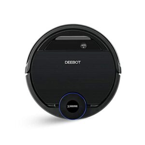 ecovacs deebot ozmo 930, smart robotic vacuum, for carpet, bare floors, pet hair, with intelligent mapping, ozmo mopping technology, adaptive floor sensing technology, and compatible with alexa