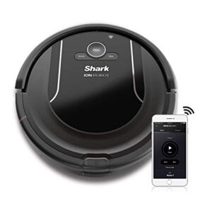 Shark ION Robot Vacuum R85 WiFi-Connected with Powerful Suction, XL Dust Bin, Self-Cleaning Brushroll and Voice Control with Alexa or Google Assistant (RV850) (Renewed)