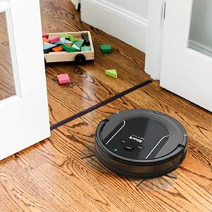 Shark ION Robot Vacuum R85 WiFi-Connected with Powerful Suction, XL Dust Bin, Self-Cleaning Brushroll and Voice Control with Alexa or Google Assistant (RV850) (Renewed)