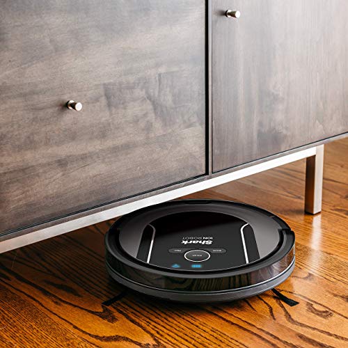 Shark ION Robot Vacuum R85 WiFi-Connected with Powerful Suction, XL Dust Bin, Self-Cleaning Brushroll and Voice Control with Alexa or Google Assistant (RV850) (Renewed)