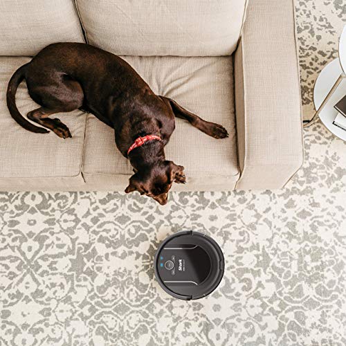 Shark ION Robot Vacuum R85 WiFi-Connected with Powerful Suction, XL Dust Bin, Self-Cleaning Brushroll and Voice Control with Alexa or Google Assistant (RV850) (Renewed)