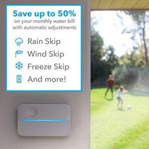 Rachio 8ZULW-C 3rd Generation: Smart, 8 Zone Sprinkler Controller, Works with Alexa