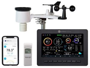 ambient weather ws-2000 smart weather station with wifi remote monitoring and alerts