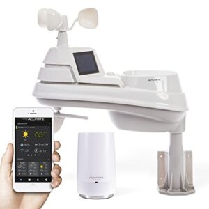 acurite iris (5-in-1) 01014m weather station with acurite access for remote monitoring, compatible with amazon alexa