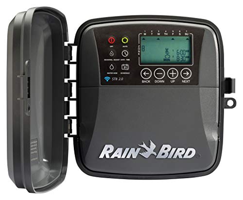 Rain Bird ST8O-2.0 Smart Indoor/Outdoor WiFi Irrigation Timer, 8-Station, Compatible with Alexa (Discontinued by Manufacturer)