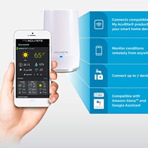 AcuRite 09155M AcuRite Access for Remote Monitoring of AcuRite Weather Stations, Compatible with Amazon Alexa