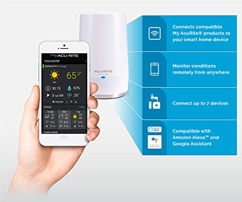 AcuRite 09155M AcuRite Access for Remote Monitoring of AcuRite Weather Stations, Compatible with Amazon Alexa